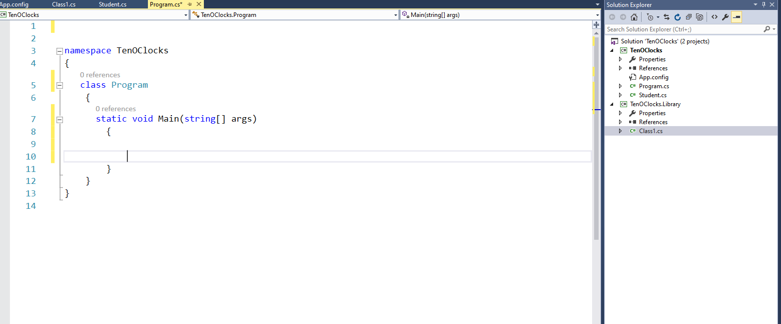 C#- Programming Guide | Starting Phase Learning(3) - tenOclocks
