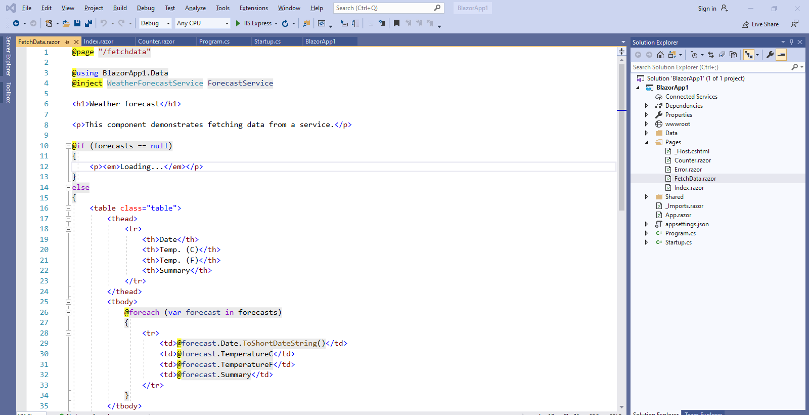 Blazor in C#?Difference between MVC Razor and Blazor. - tenOclocks Blazor in C#?Difference between MVC Razor and Blazor. - tenOclocks